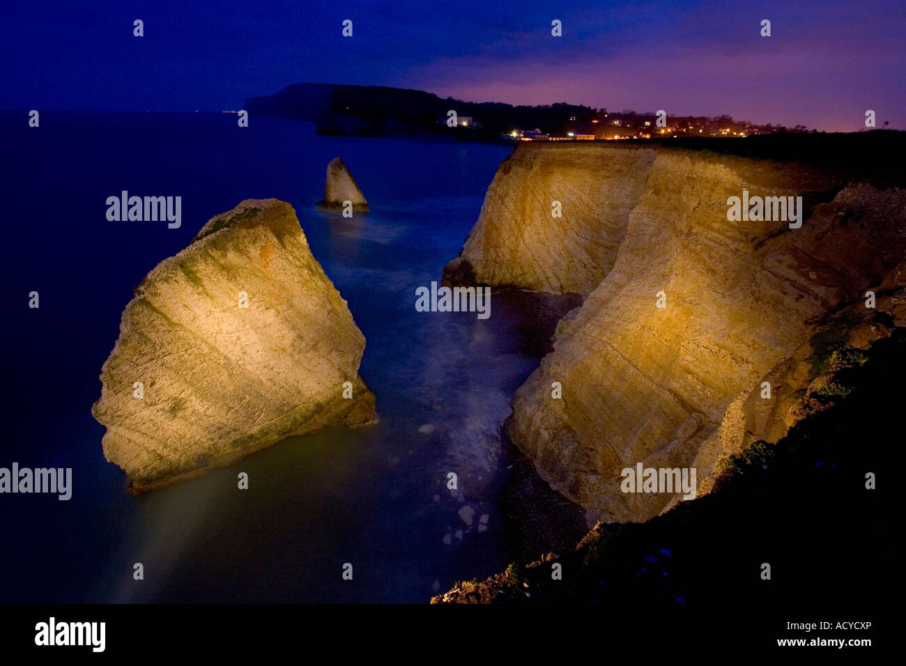 Freshwater Bay,sea,stacks,Isle of Wight,England,UK,Great Britain,Sea ...