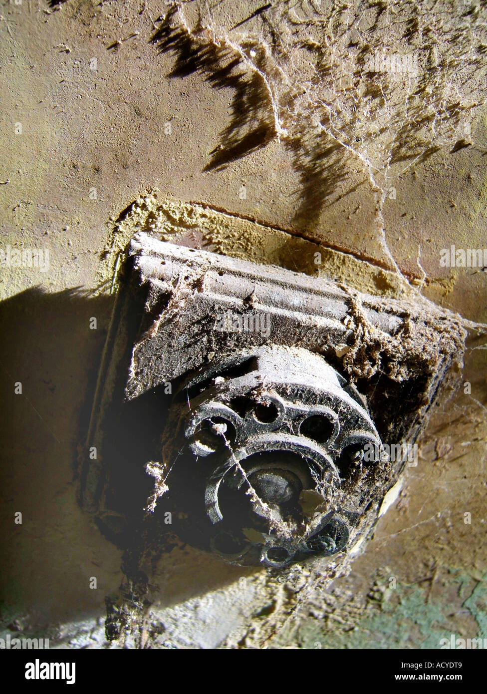 old electricity socket Stock Photo - Alamy