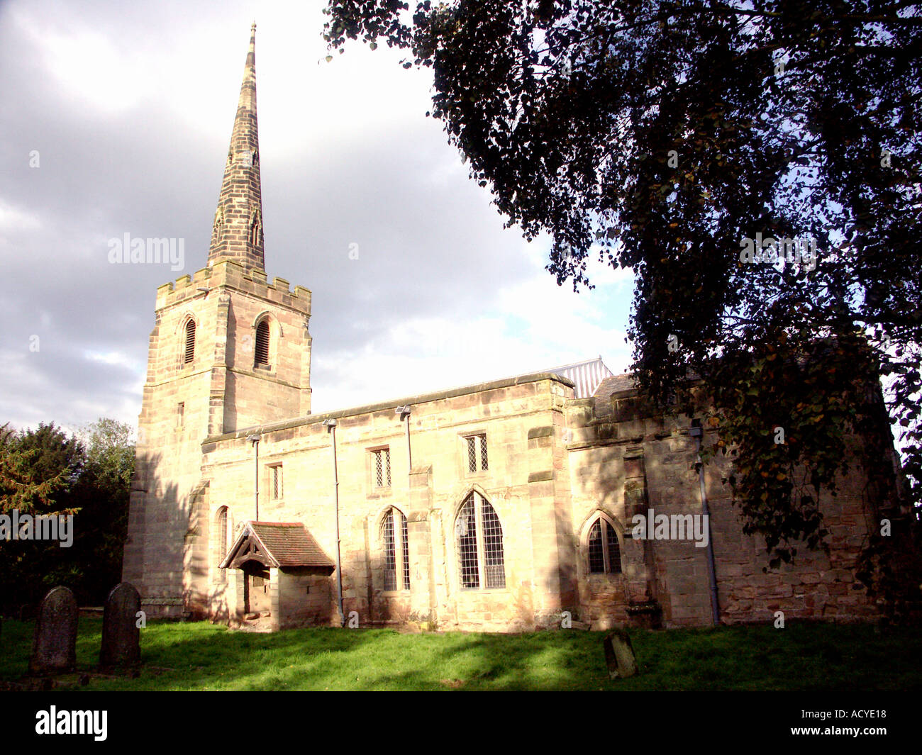 St Michael s Church Stretton Stock Photo - Alamy
