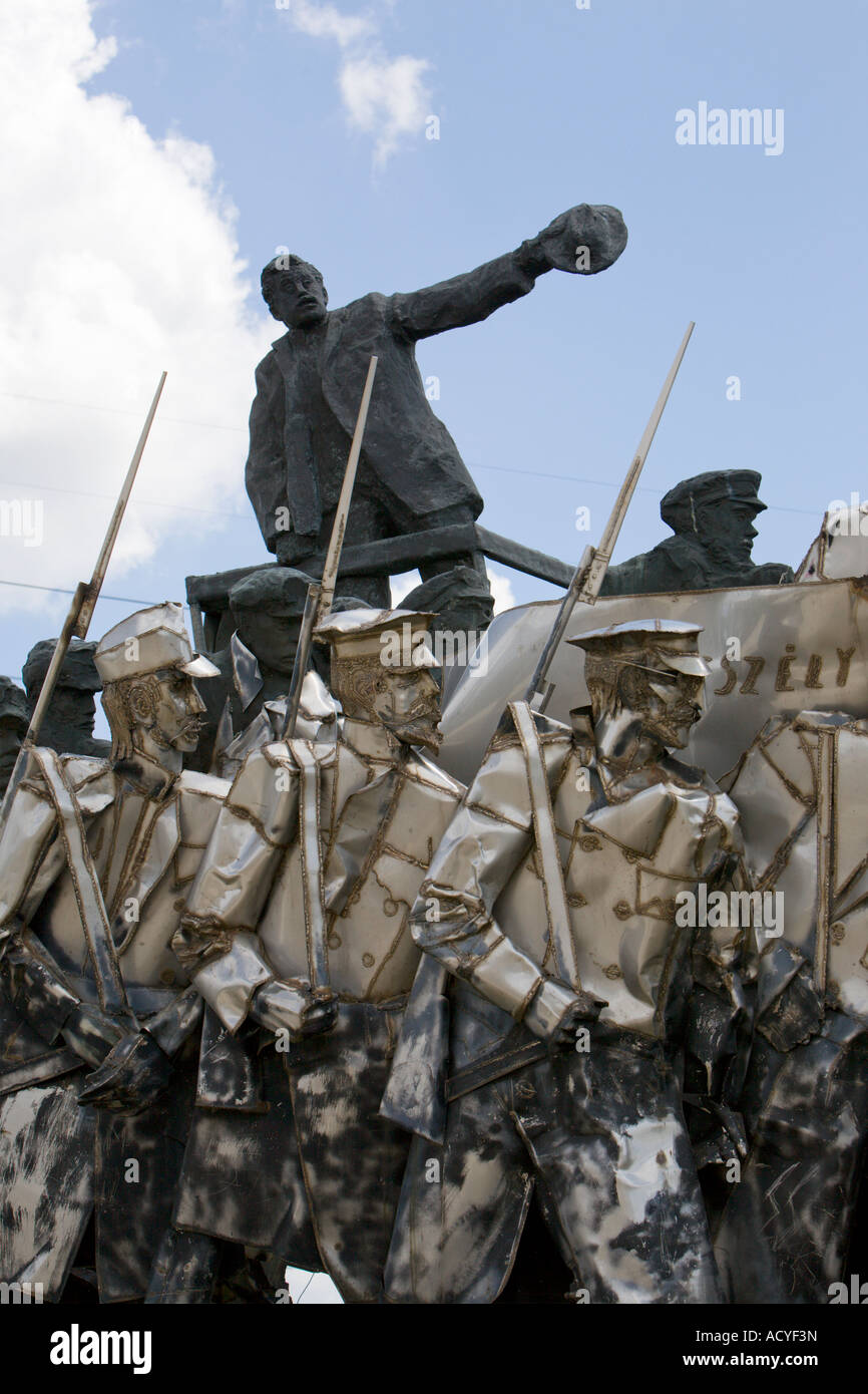 Statue from Communist Statue Park Budapest Stock Photo - Alamy