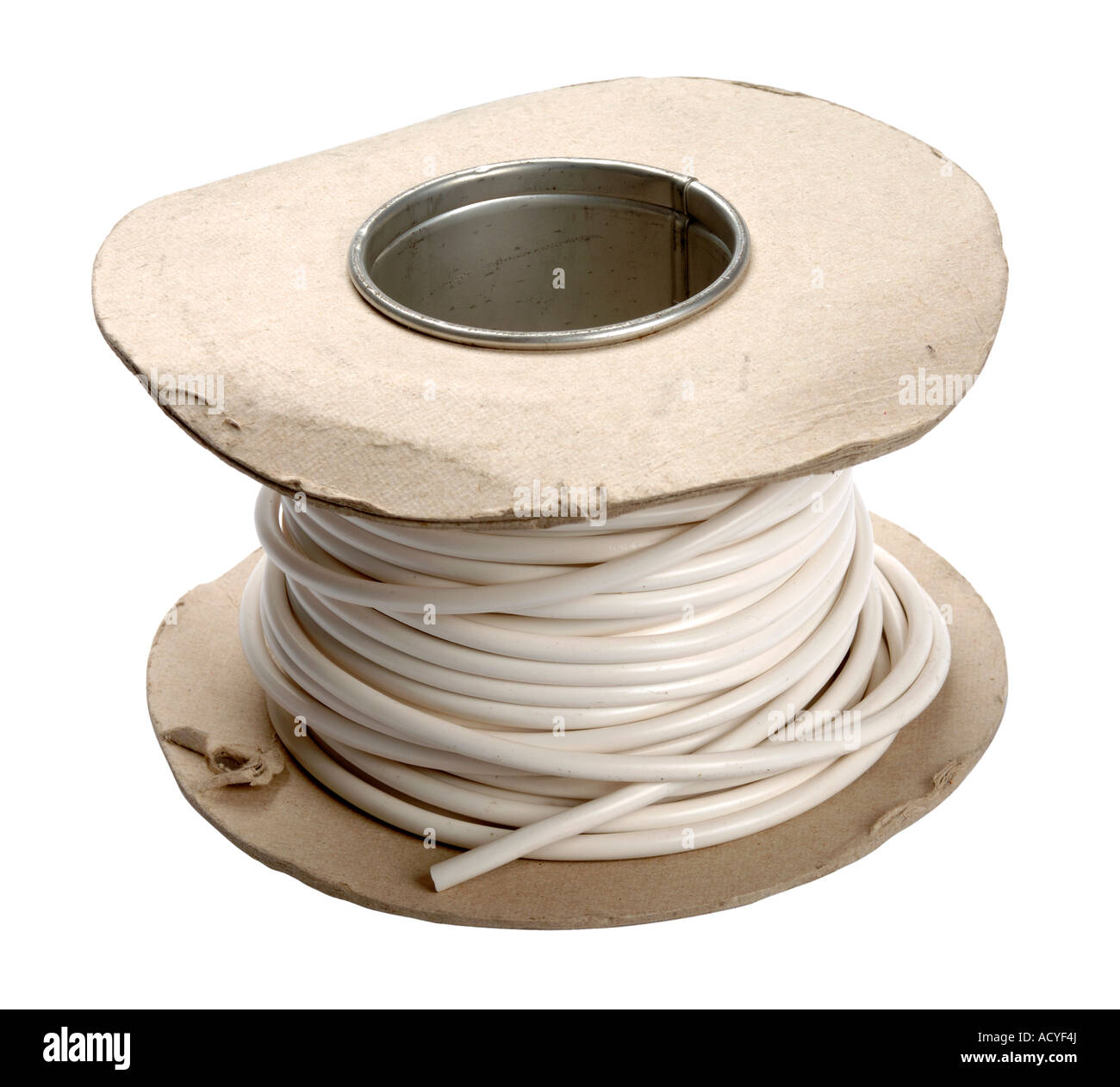 Old reel of electrical cable Stock Photo - Alamy