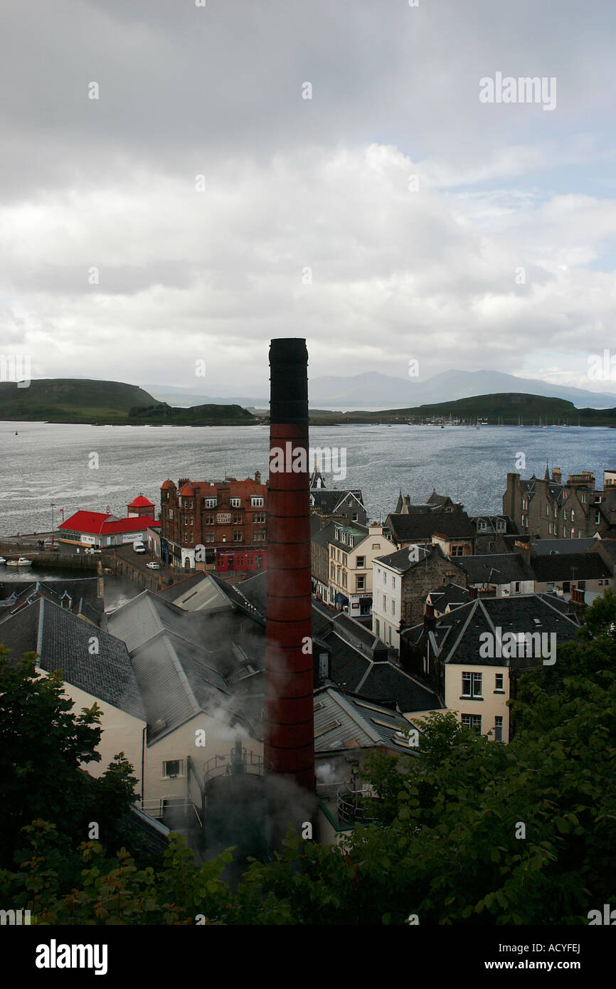 View over Oban Bay Stock Photo - Alamy