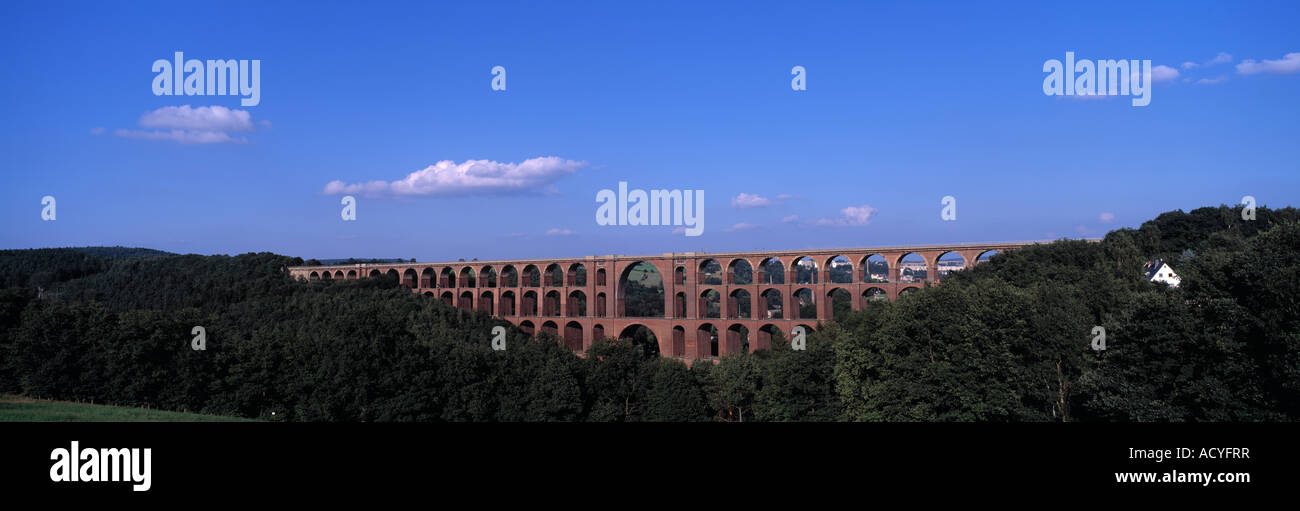 Göltzschtalbrücke (Bridge of Göltzschtal), largest brick bridge in the ...