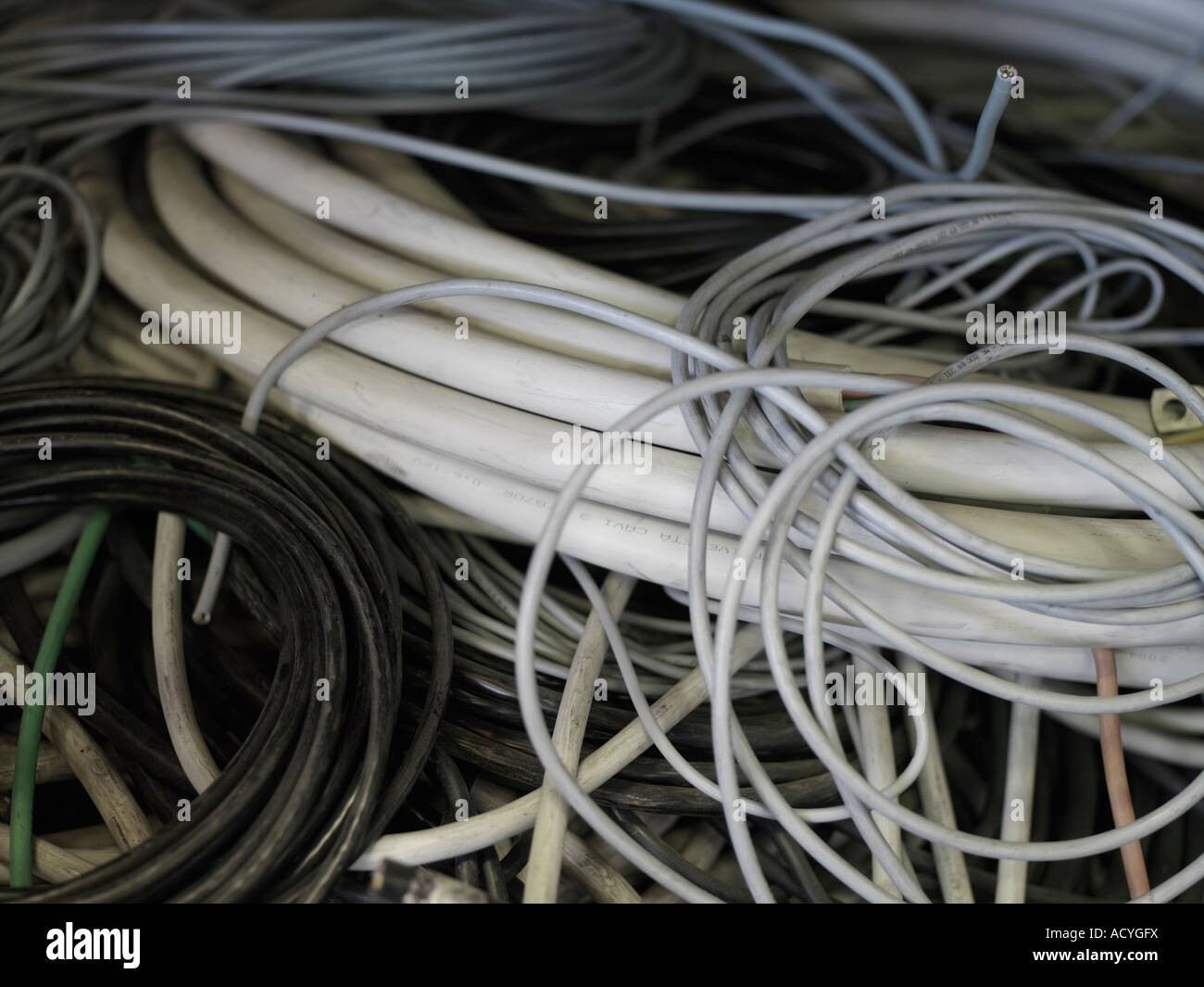 Large electric wires hi-res stock photography and images - Alamy