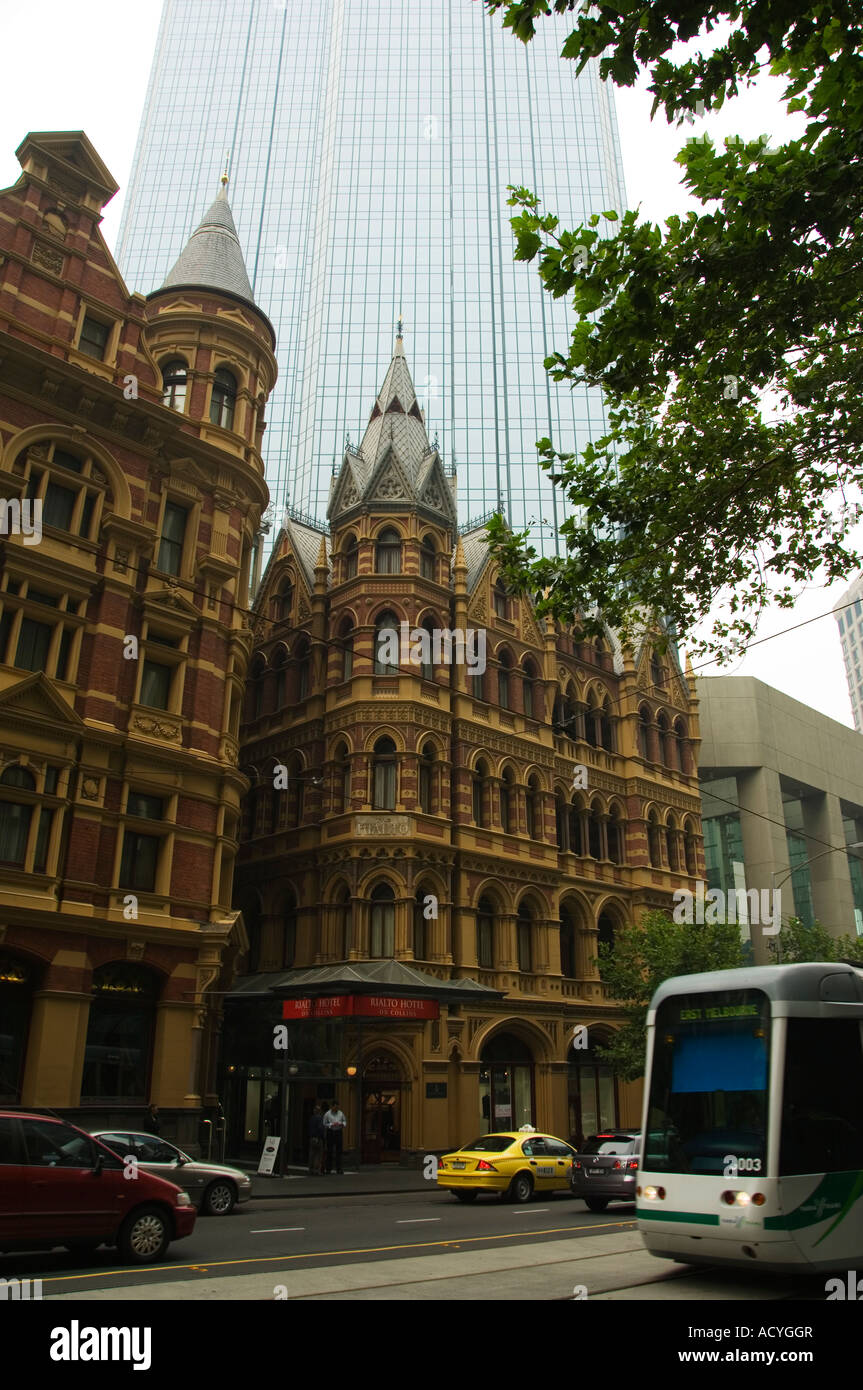 Australia Victoria Melbourne The Olderfleet Buildings Stock Photo - Alamy