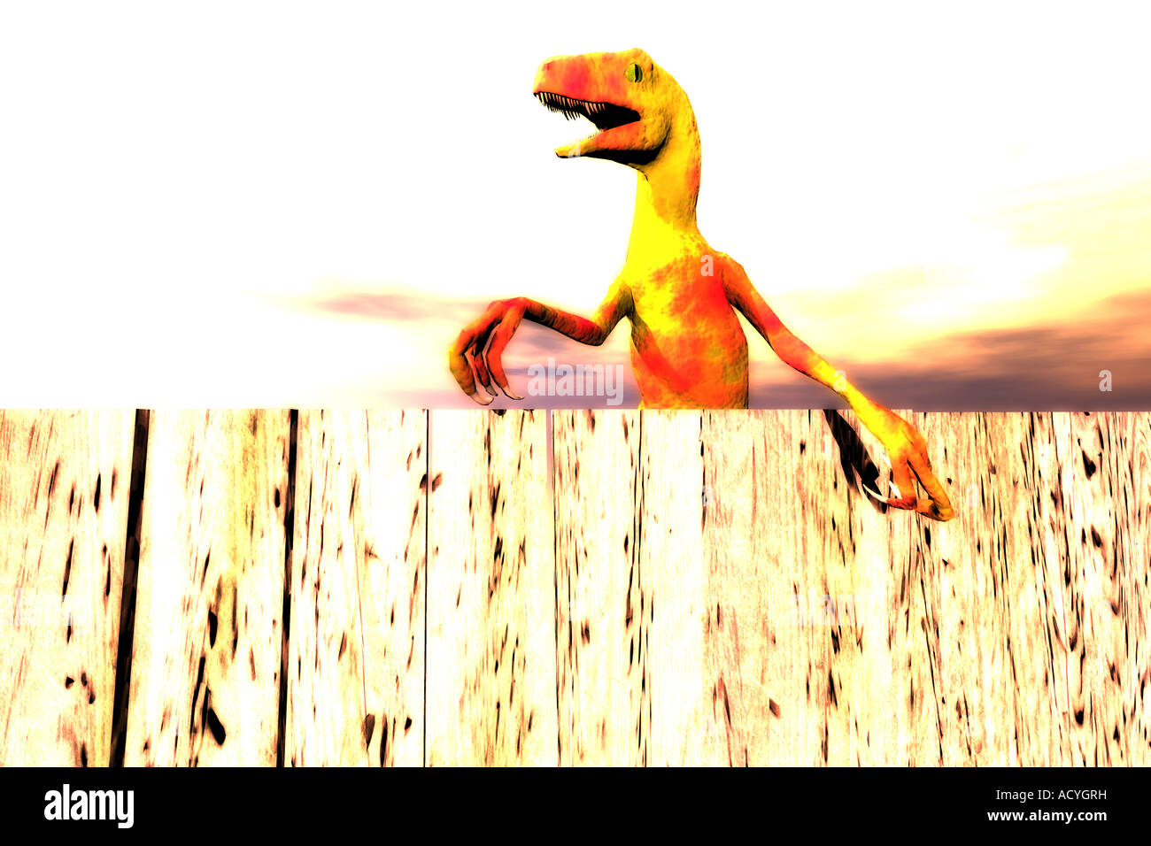 Neighbor over fence hi-res stock photography and images - Alamy