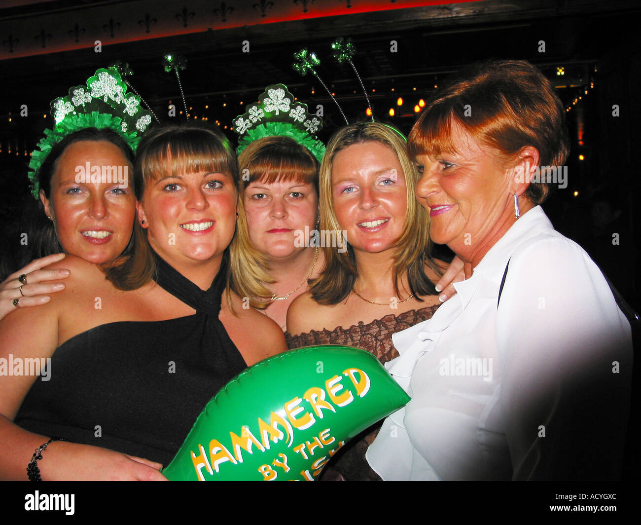 Girls on hen night in hi-res stock photography and images - Alamy