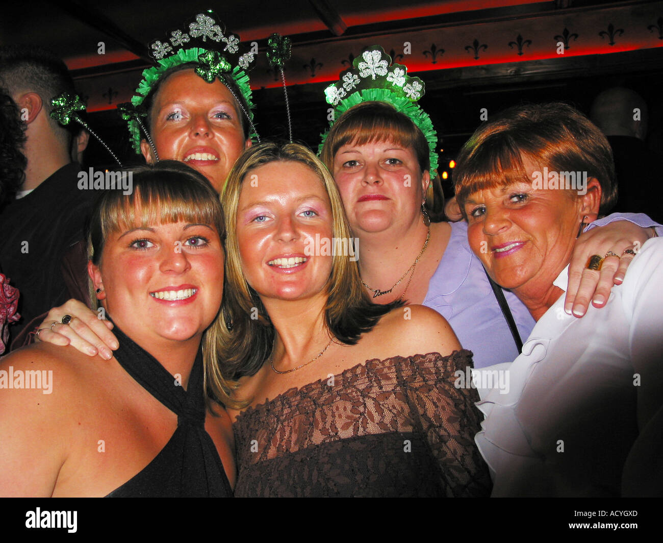 Girls on hen night in hi-res stock photography and images - Alamy
