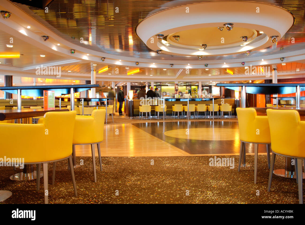 Bar of SeaFrance ferry crossing the English Channel from Dover to ...