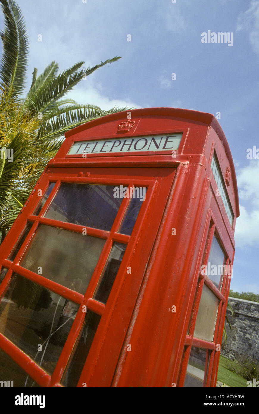 Bermuda St. George UK English traditional style British red phone ...