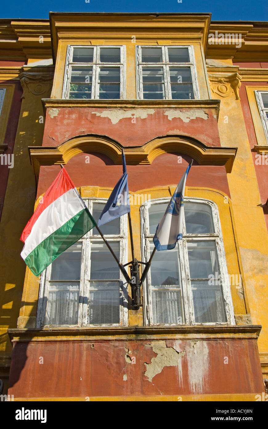 Gyor flag hi-res stock photography and images - Alamy