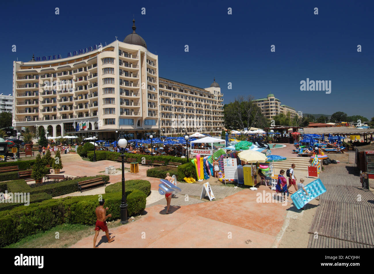 Goldan Sands Varna Stock Photo - Alamy