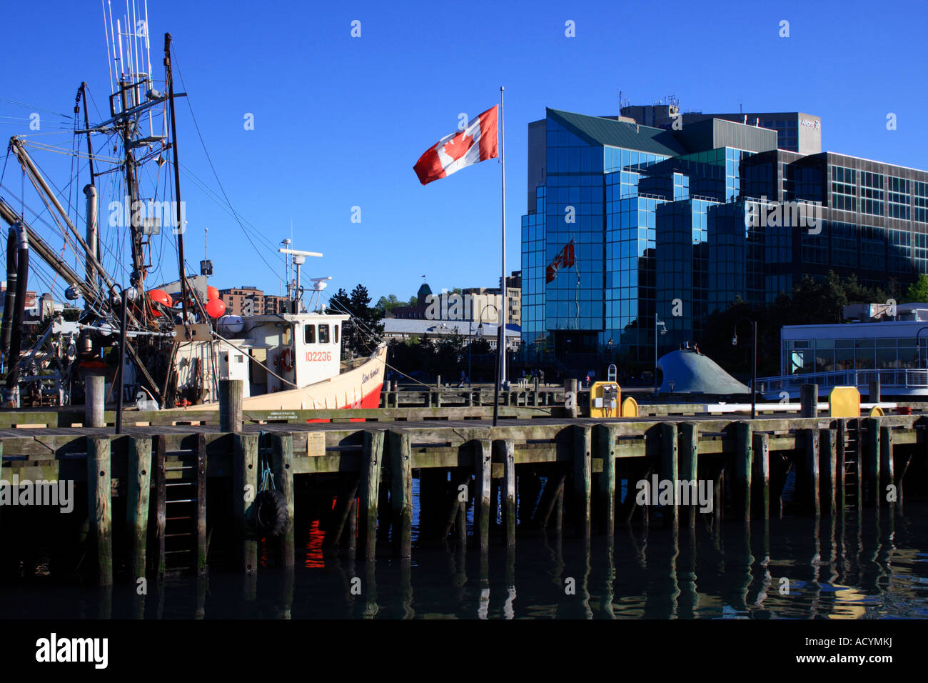 Port of Halifax with Harbourwalk Canada Nova Scotia, North America ...