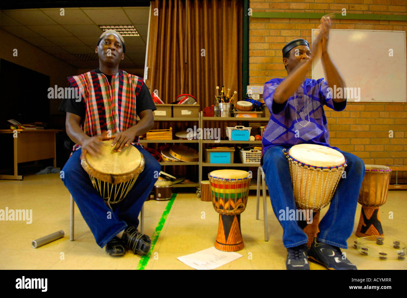 Traditional african rhythms hi-res stock photography and images - Alamy