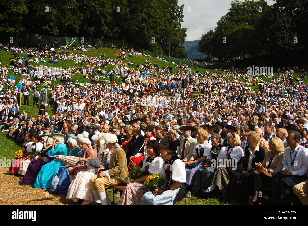 Traditional swiss attire hi-res stock photography and images - Alamy