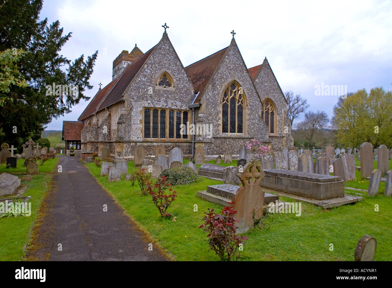 All saints church bisham hi-res stock photography and images - Alamy