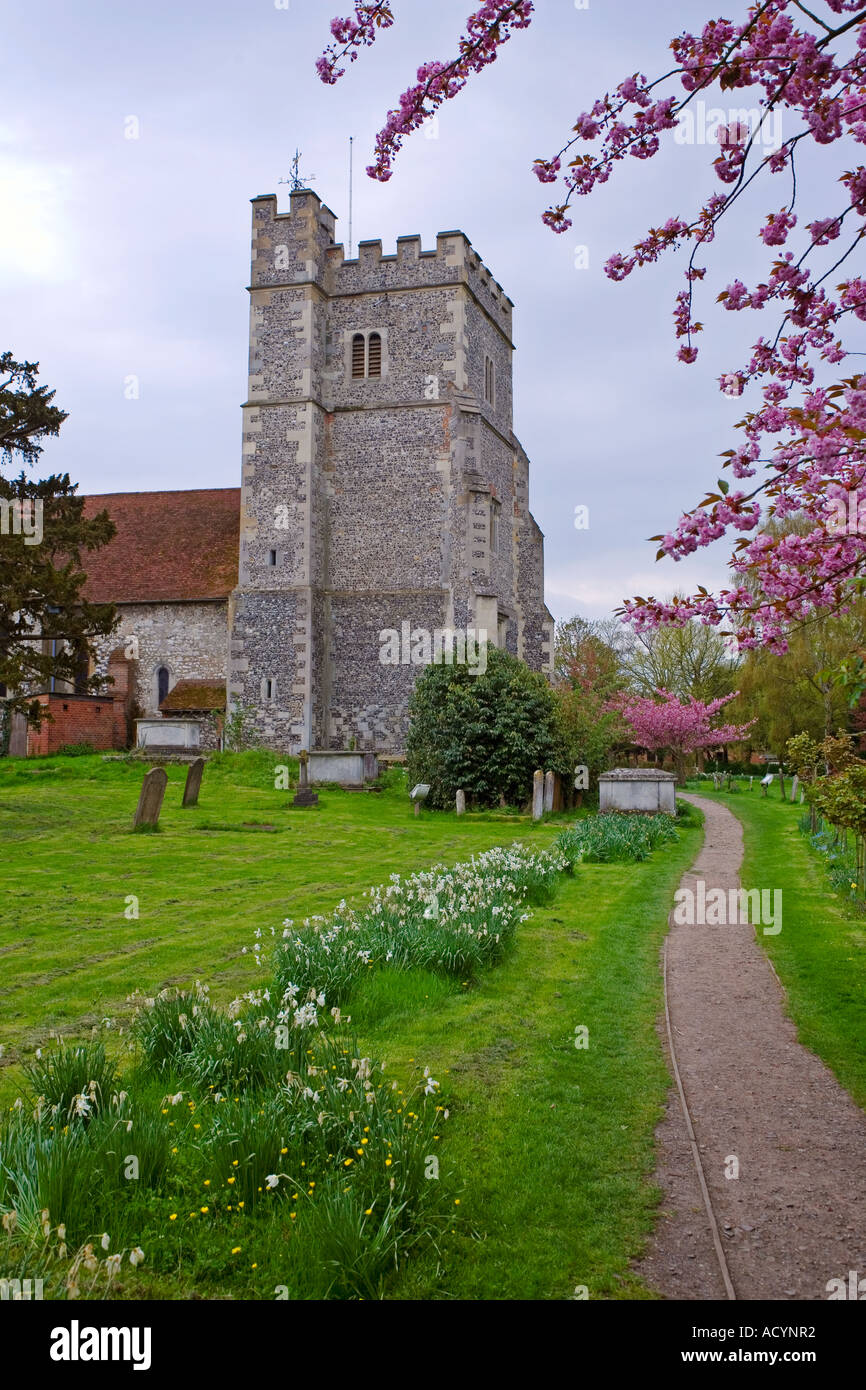 Cookham Church in Berkshire England Where Sir Stanley Spencer lived and ...
