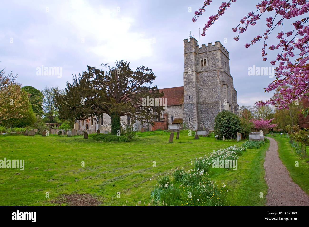 Cookham Church in Berkshire England Where Sir Stanley Spencer lived and ...