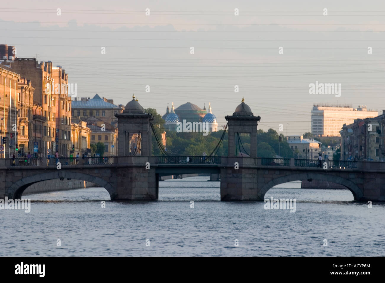 Fontanka river bridge hi-res stock photography and images - Alamy