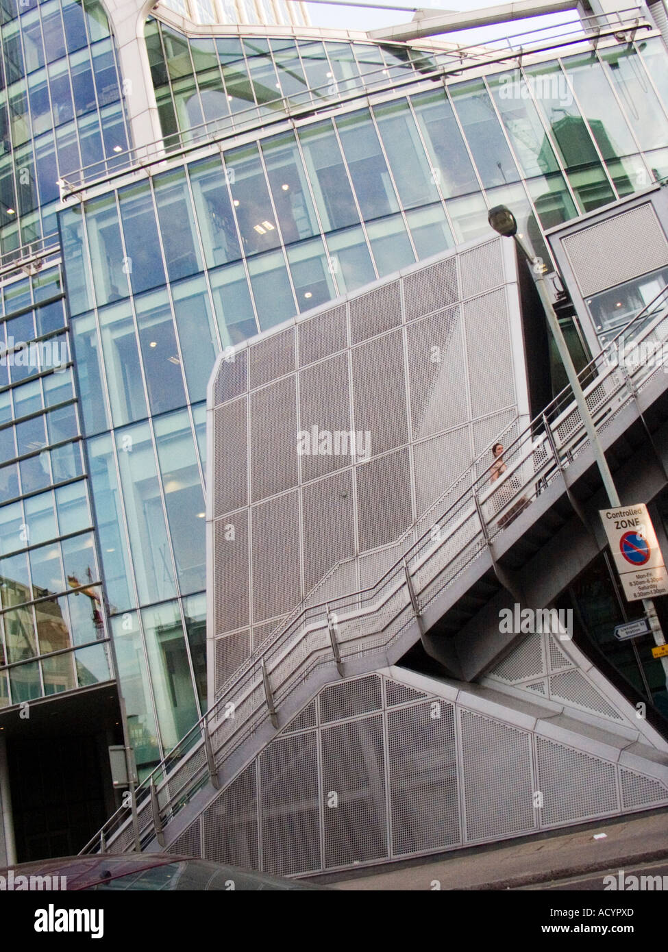 Modern glass building in the City of London GB UK Stock Photo - Alamy