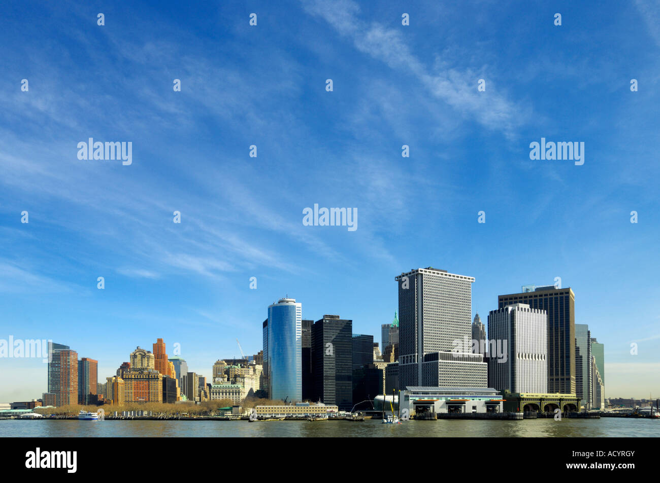 Skyline lower manhattan hi-res stock photography and images - Alamy