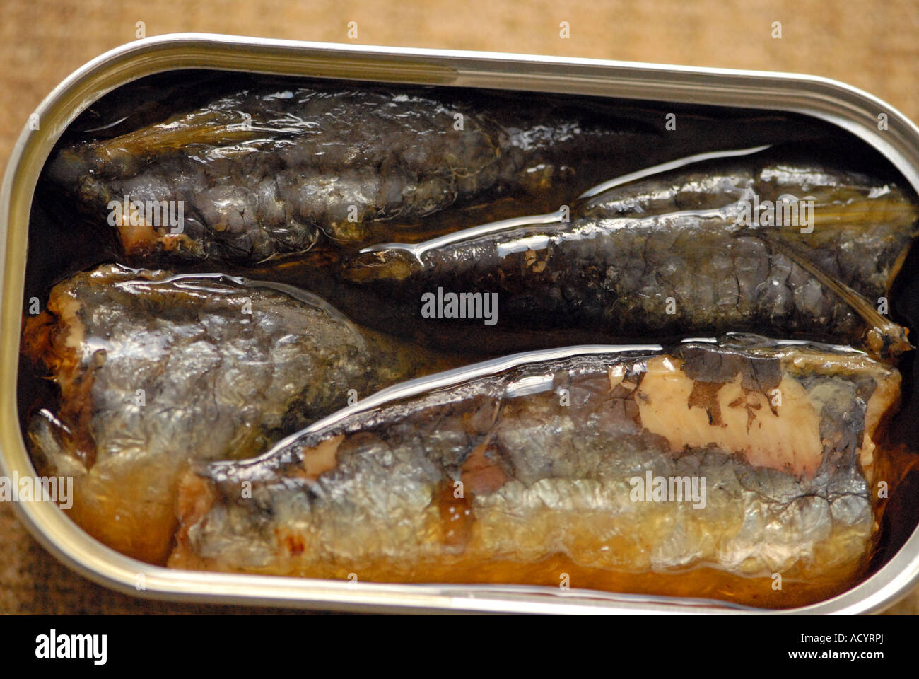Canned sardines box hi-res stock photography and images - Alamy