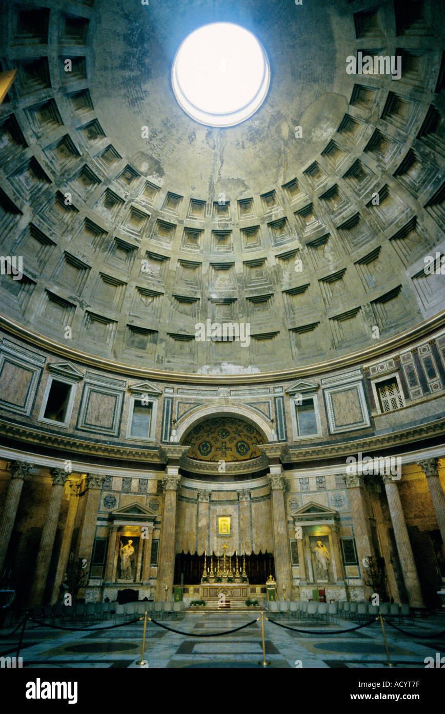 The pantheon rome interior hi-res stock photography and images - Alamy