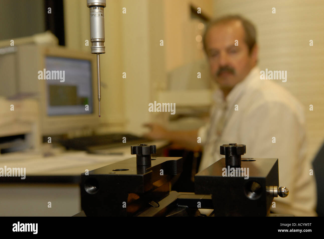 Carbide industrial cutting tool workshop at ISCAR precision tool ...