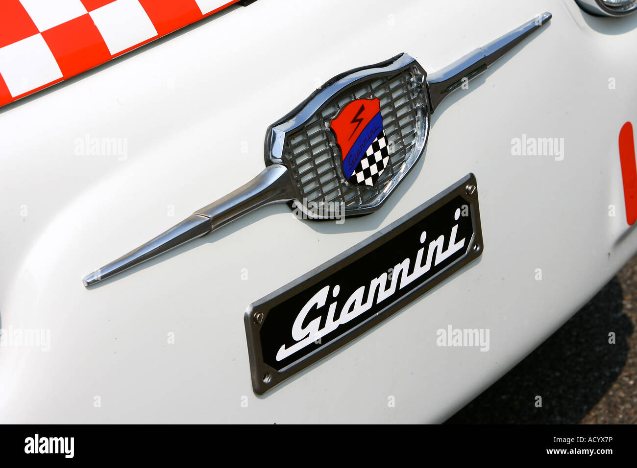 Close up Fiat 500 Giannini Stock Photo - Alamy