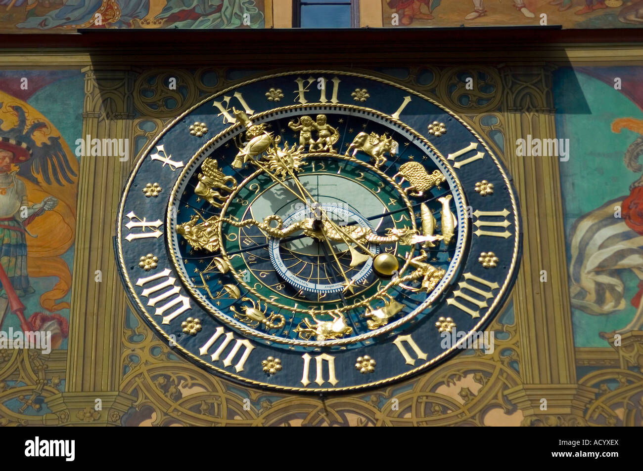 Astronomical clock ulm town hall hi-res stock photography and images ...