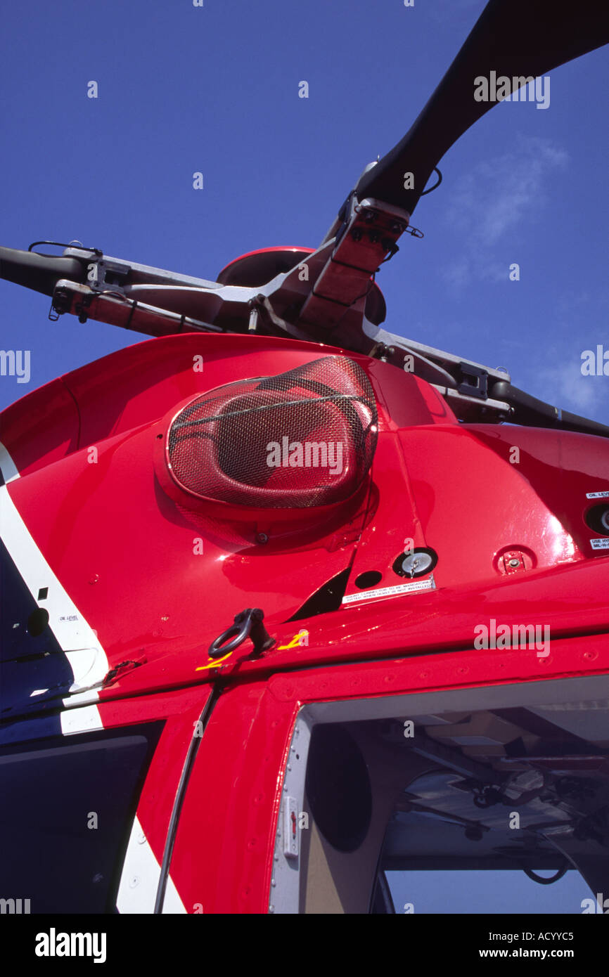 635N type helicopter servicing the North Sea oil and gas industry ...