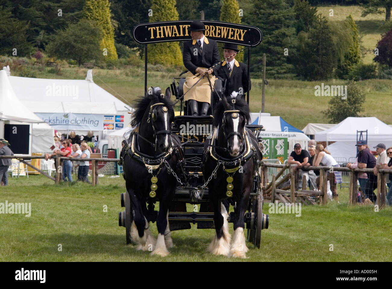 Thwaits brewery Drayhorse and Draymen winners at Bakewell Show 2007 in ...