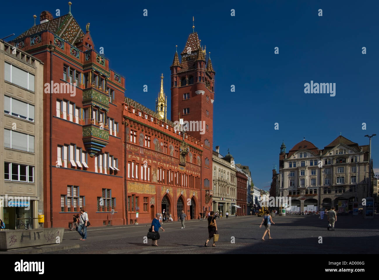 Basle square hi-res stock photography and images - Alamy