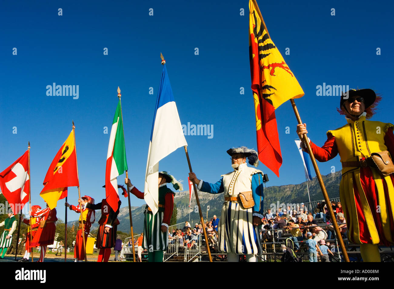 Switzerland Jungfrau Region Interlaken Regional Flags of Switzerland ...