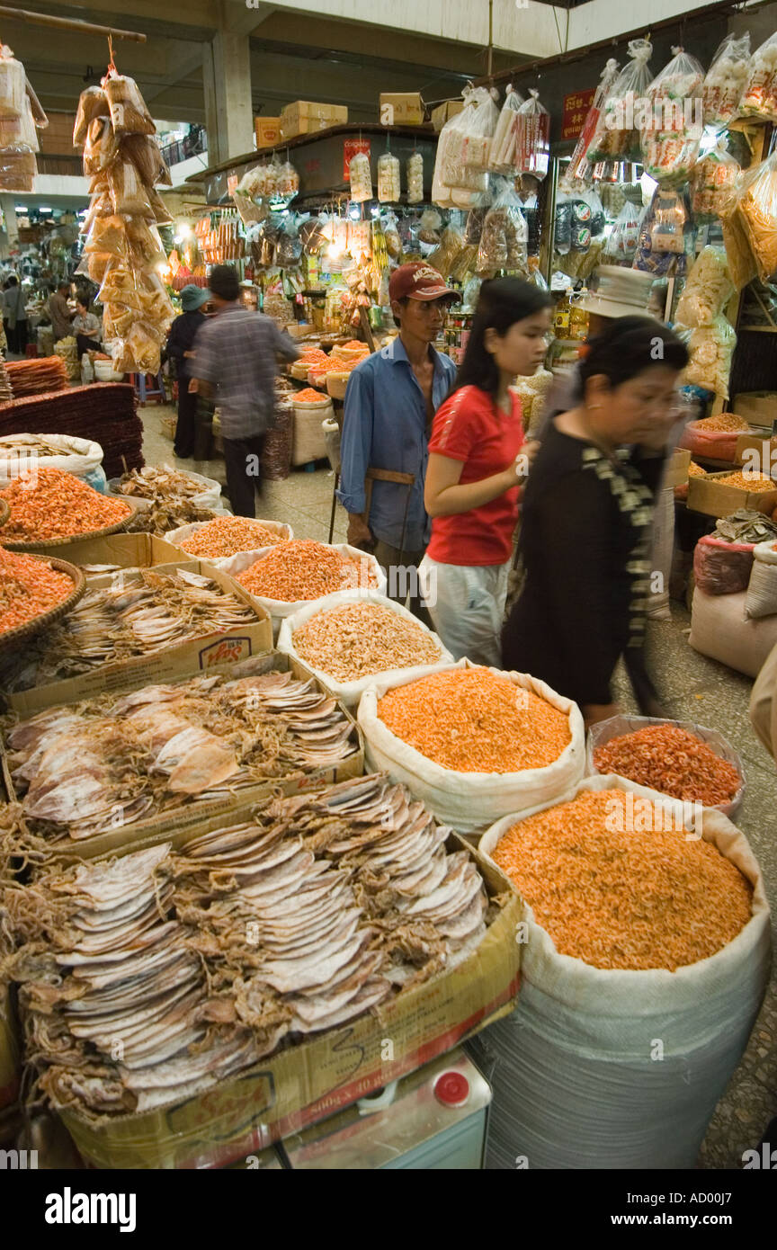 Orussey Market Phnom Penh Cambodia South East Asia Stock Photo - Alamy