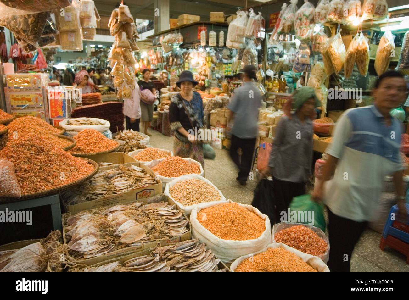 Orussey Market Phnom Penh Cambodia South East Asia Stock Photo - Alamy