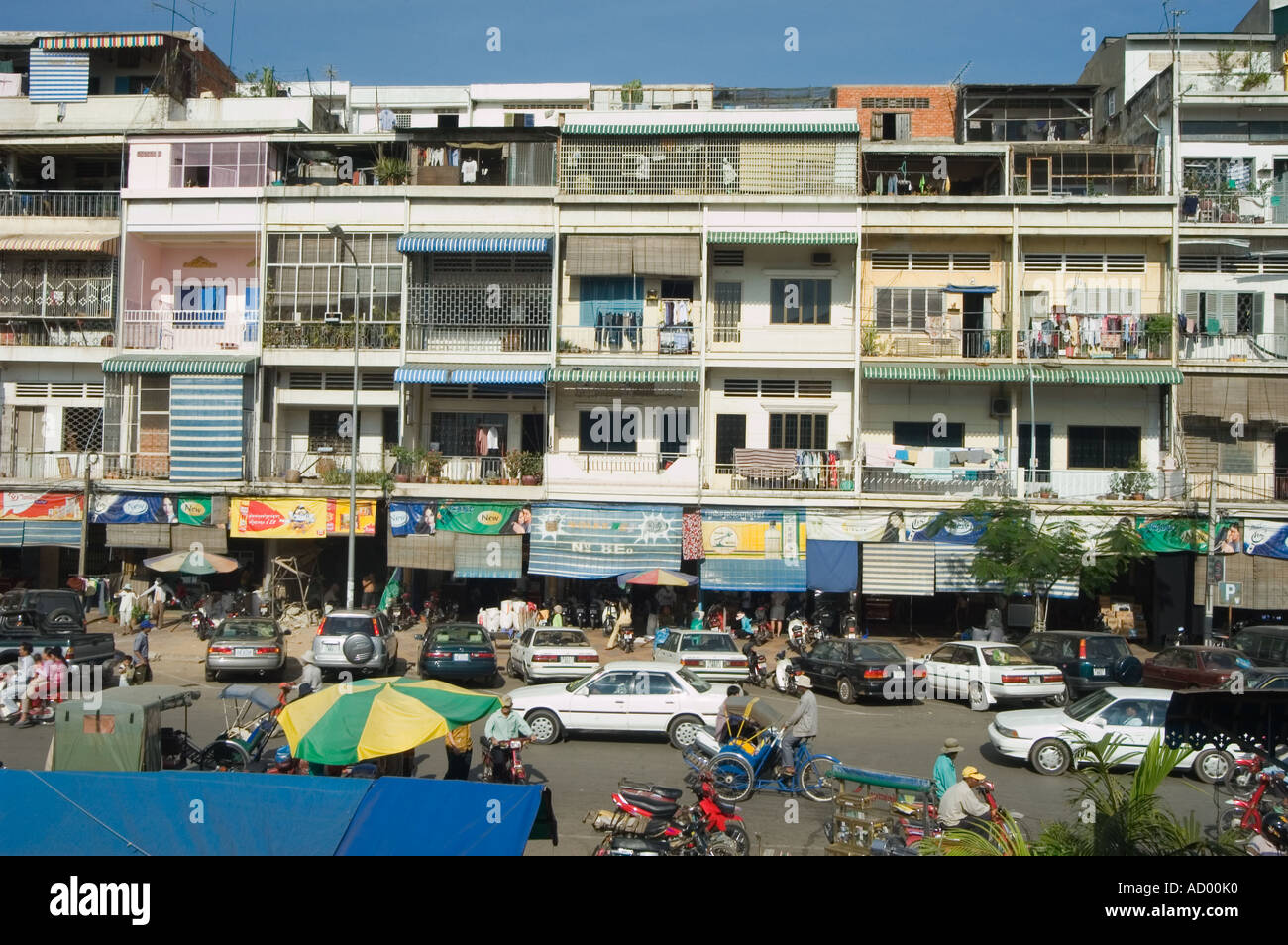 Orussey Market Phnom Penh Cambodia South East Asia Stock Photo - Alamy