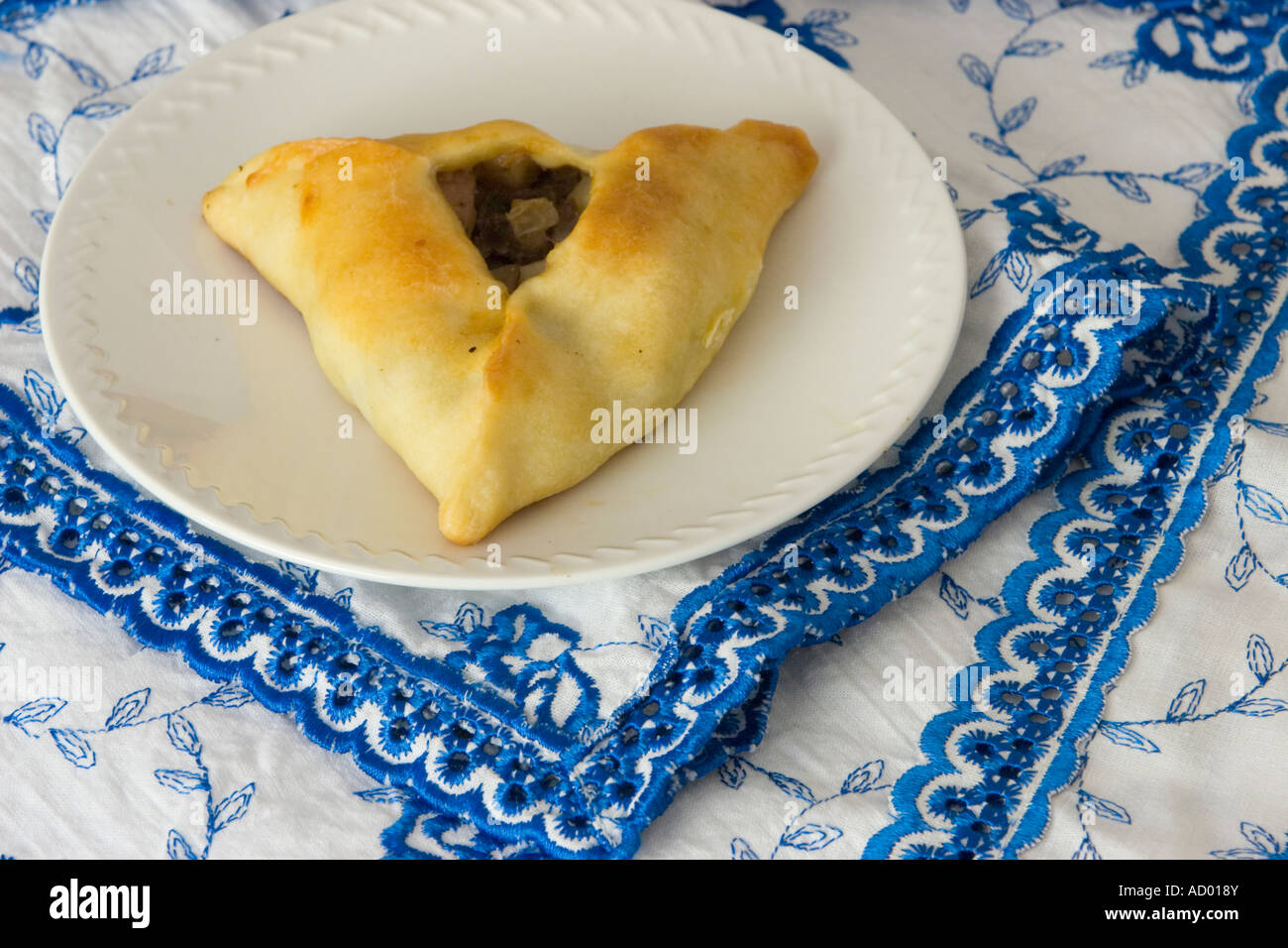 Echpochmaks traditional Tatar food Stock Photo - Alamy