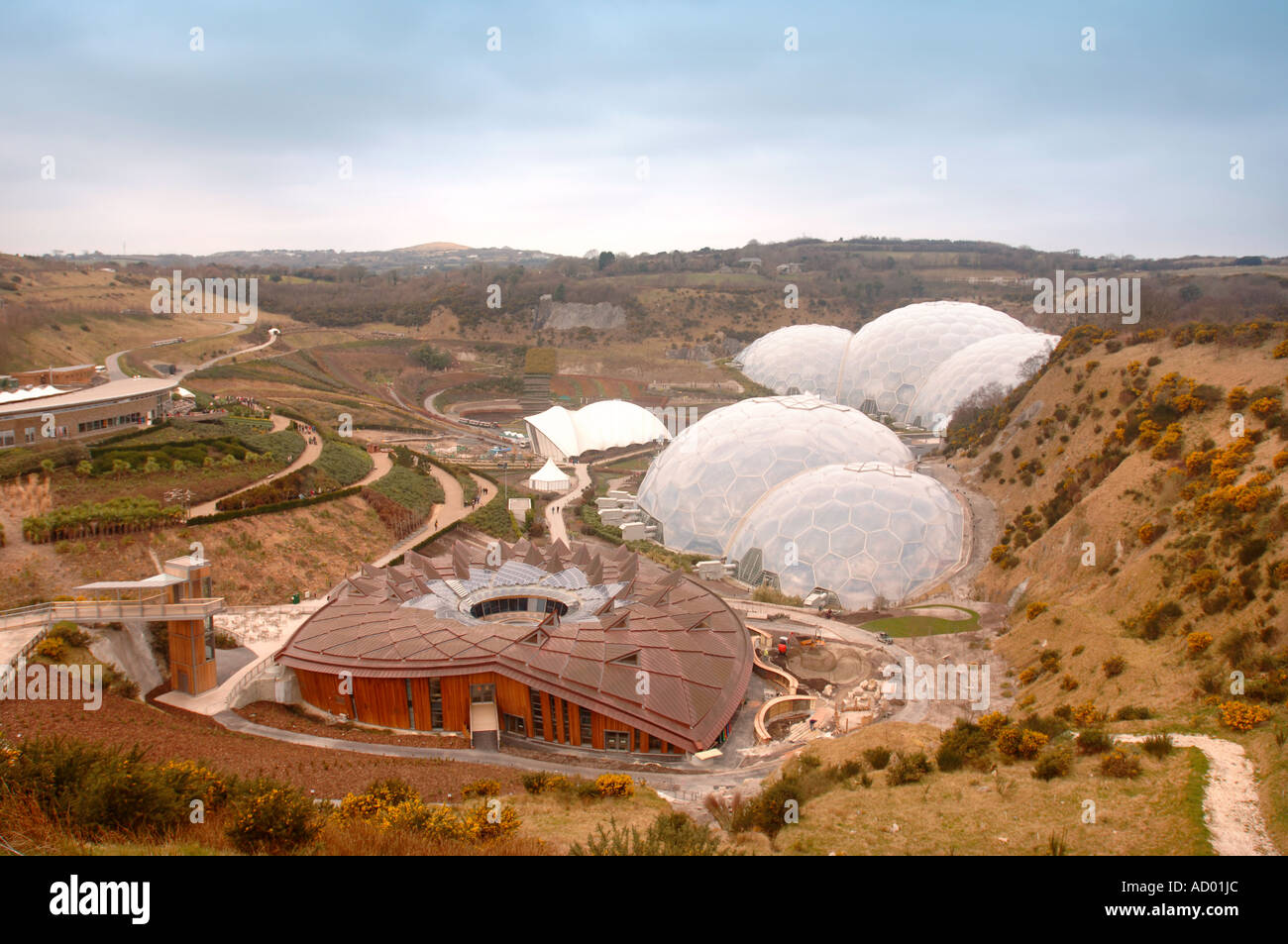 Eden project core building hi-res stock photography and images - Alamy
