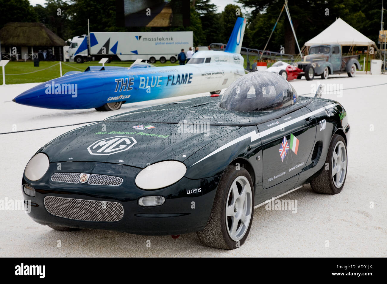1997 MG EXF at the Goodwood Festival of Speed, Bonneville salt flats ...