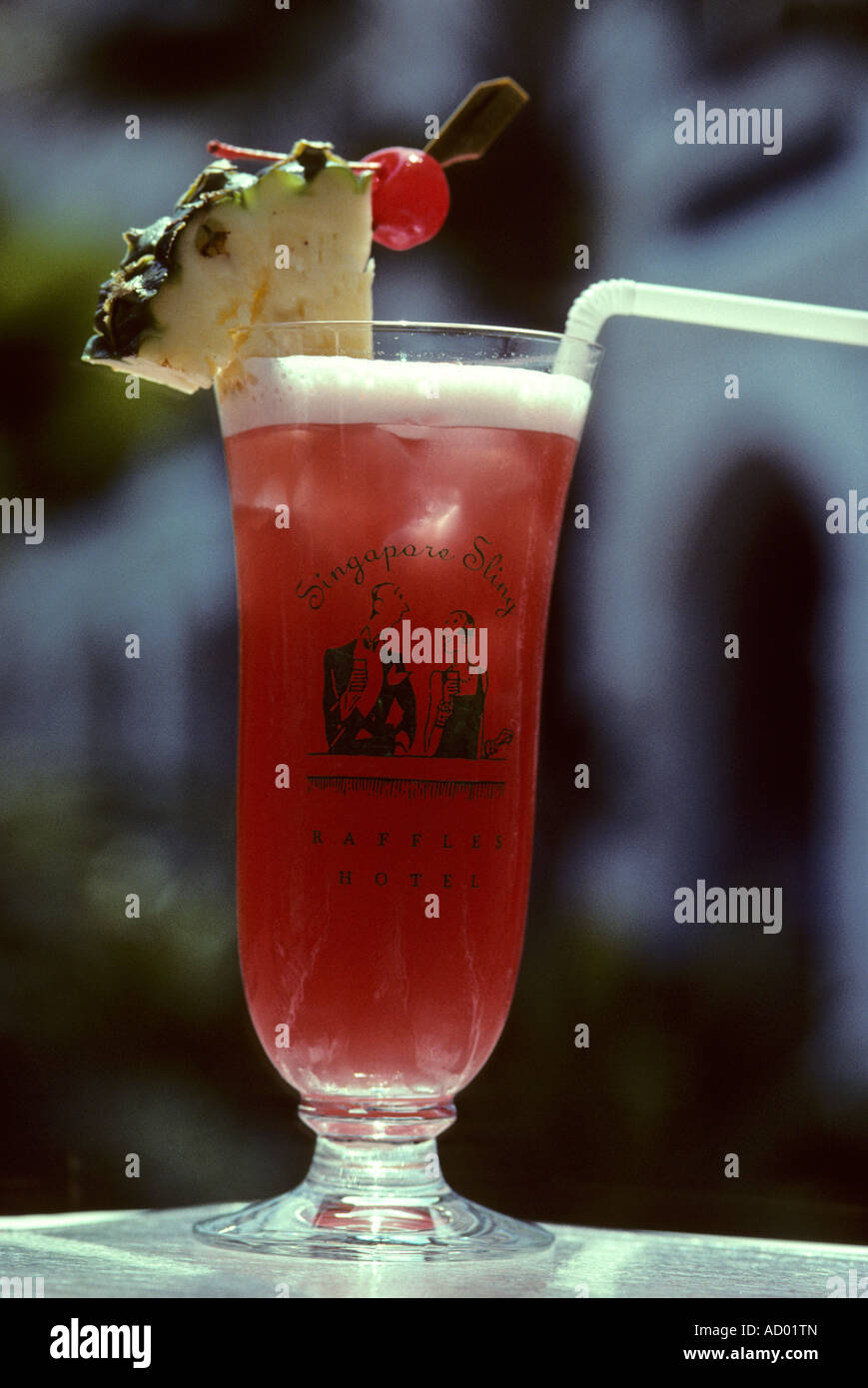 Singapore The authentic Singapore Sling served at the famous old ...