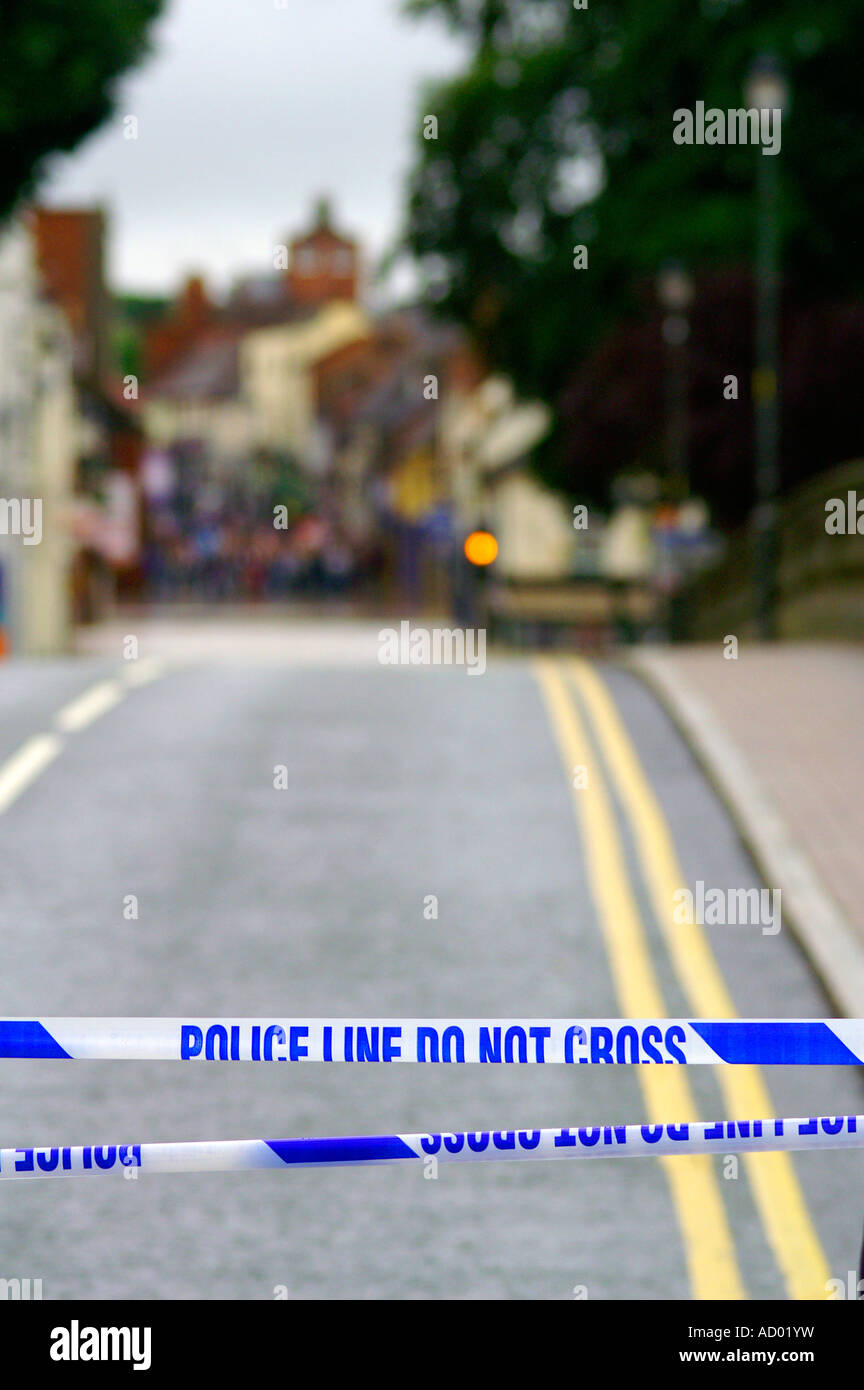 Police tape uk hi-res stock photography and images - Alamy