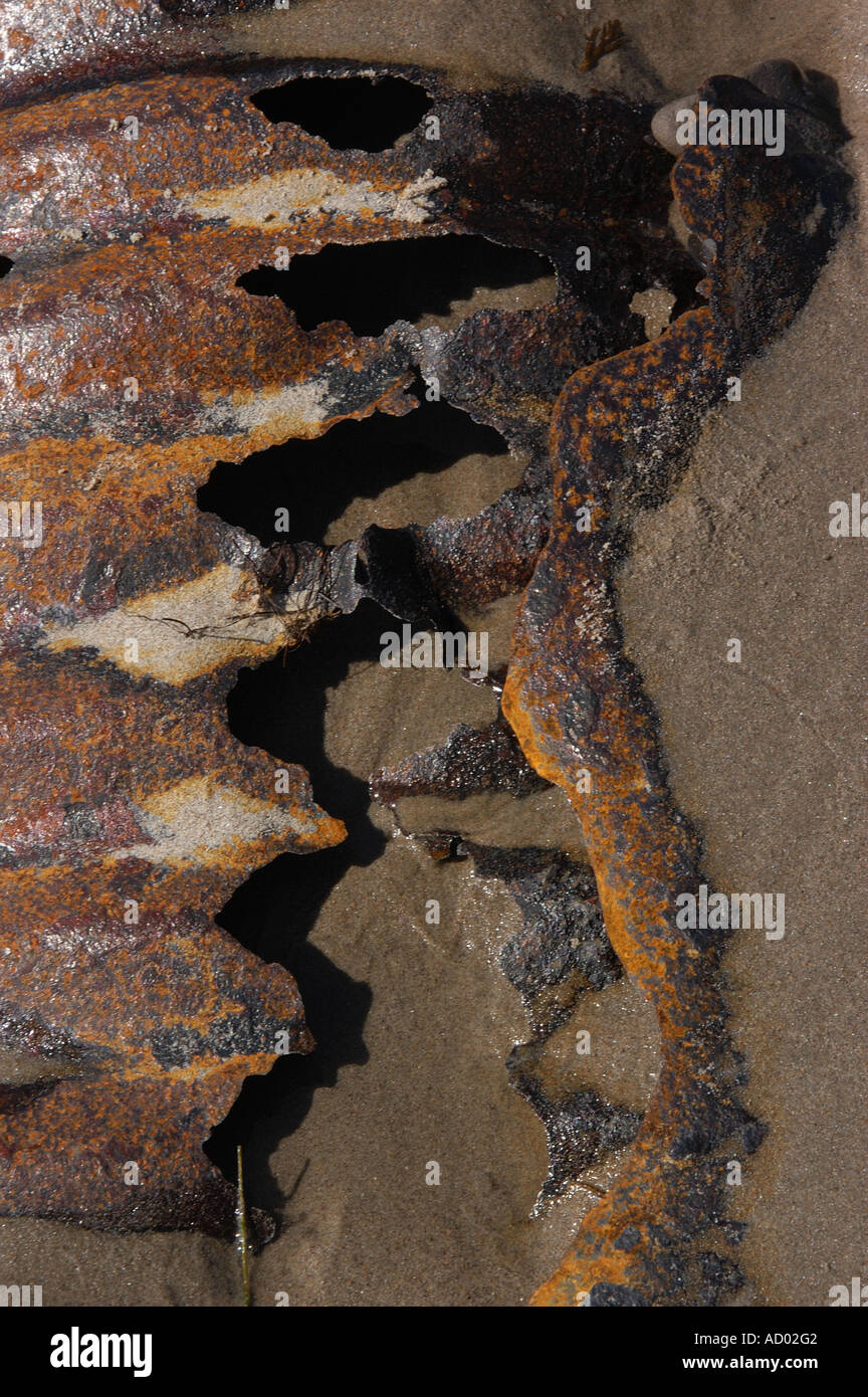 Rusty Sewage Pipe Stock Photo - Alamy