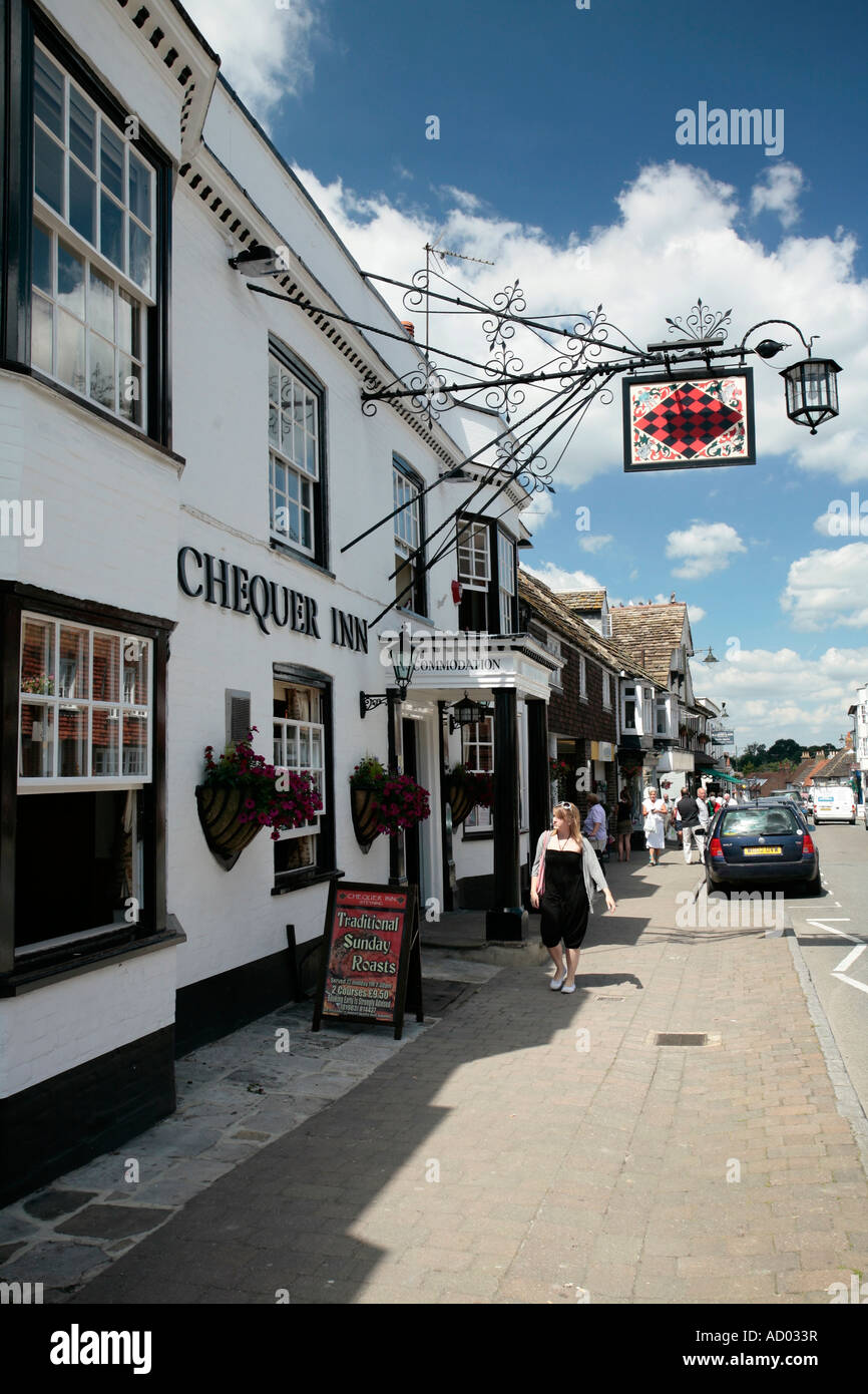 The Chequer Inn, a traditional English Pub in Steyning, West Sussex, UK ...