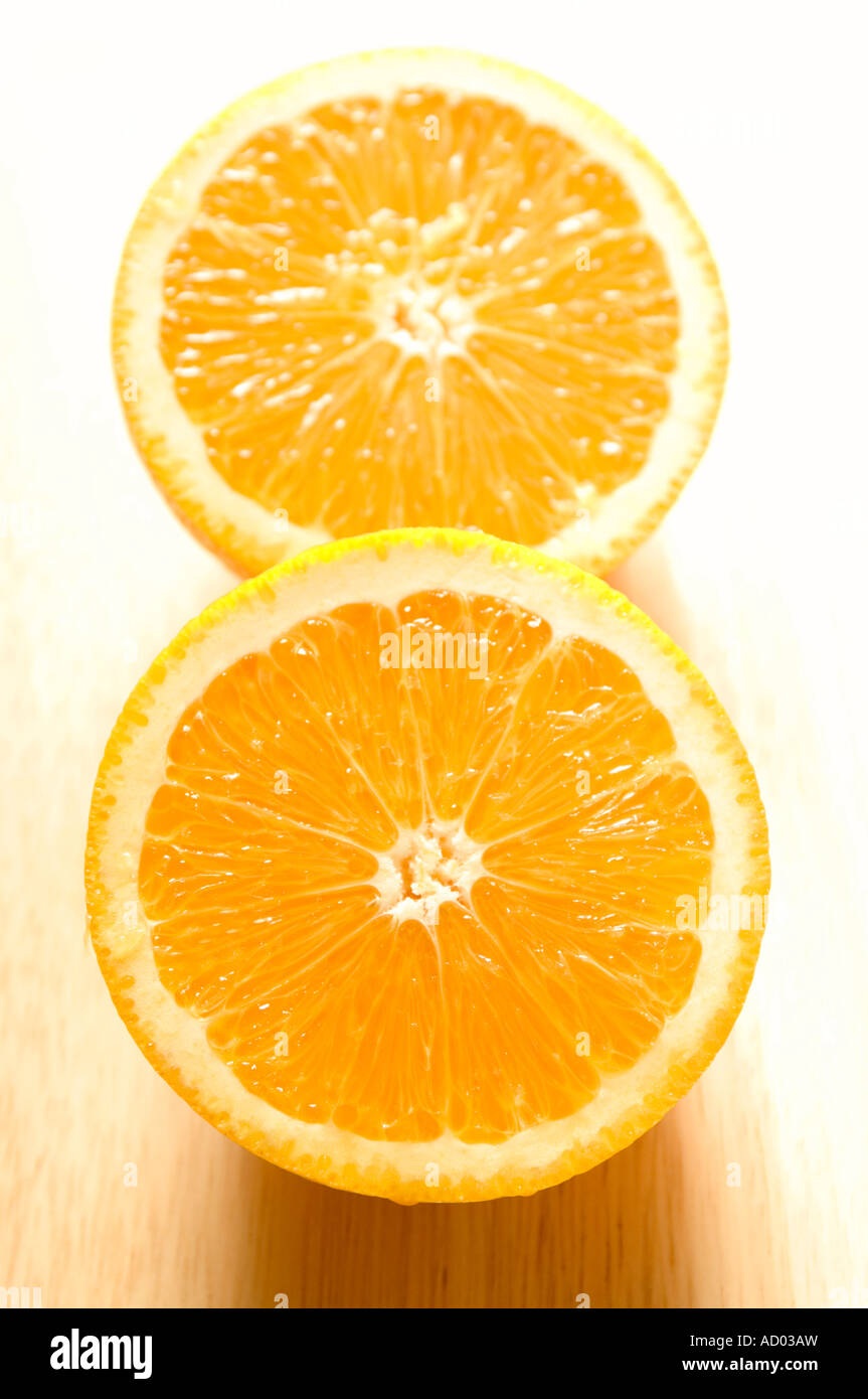 slices of orange in the sunlight Stock Photo - Alamy