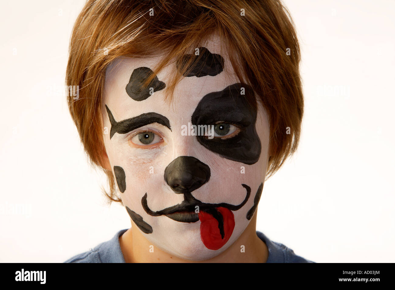 Dalmation Face Paint