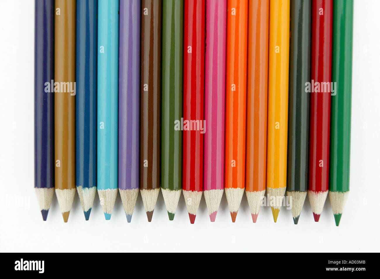 concepts of colors illustrated by detail of line of childs coloring ...