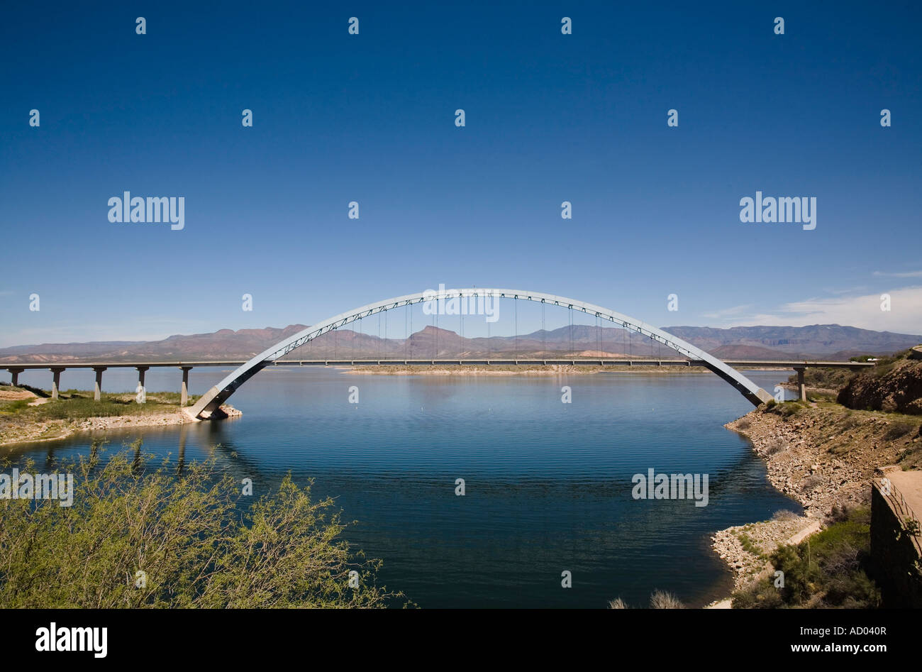 Salt River Bridge Stock Photo - Alamy