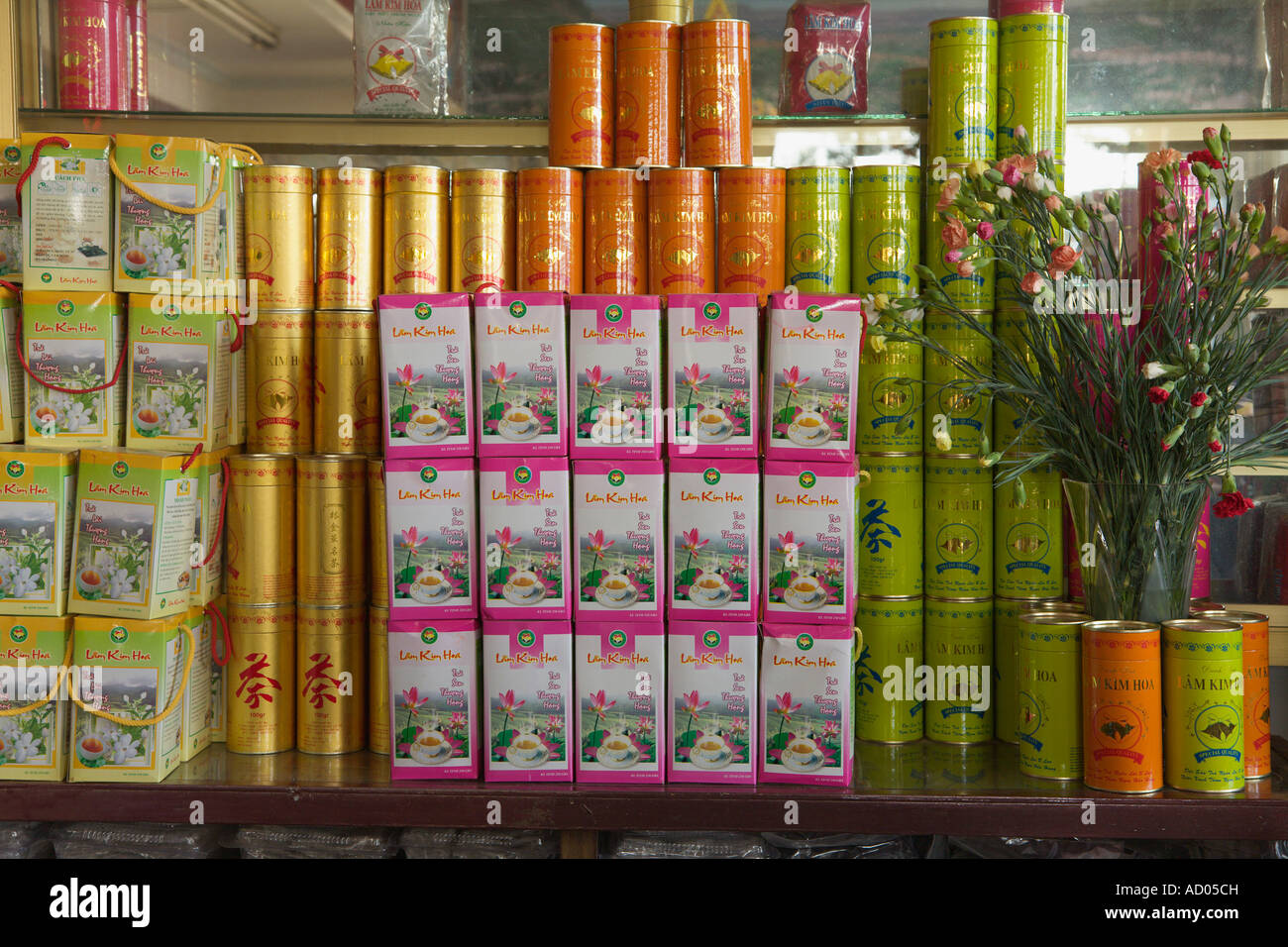 Tea and Coffee shop Dalat Central Highlands Lam Dong Province Vietnam ...