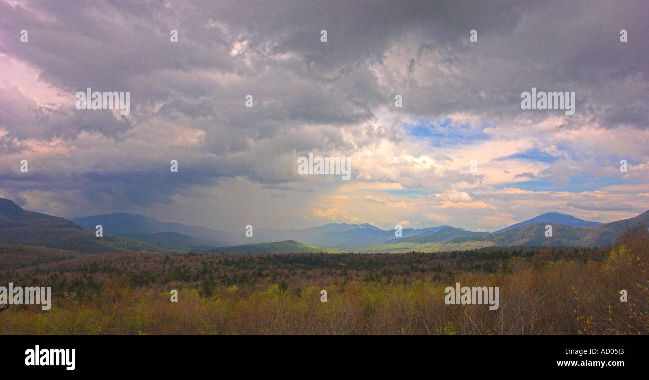 Spring in the white mountains Stock Photo - Alamy